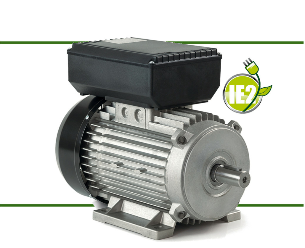 IE2 single-phase motors