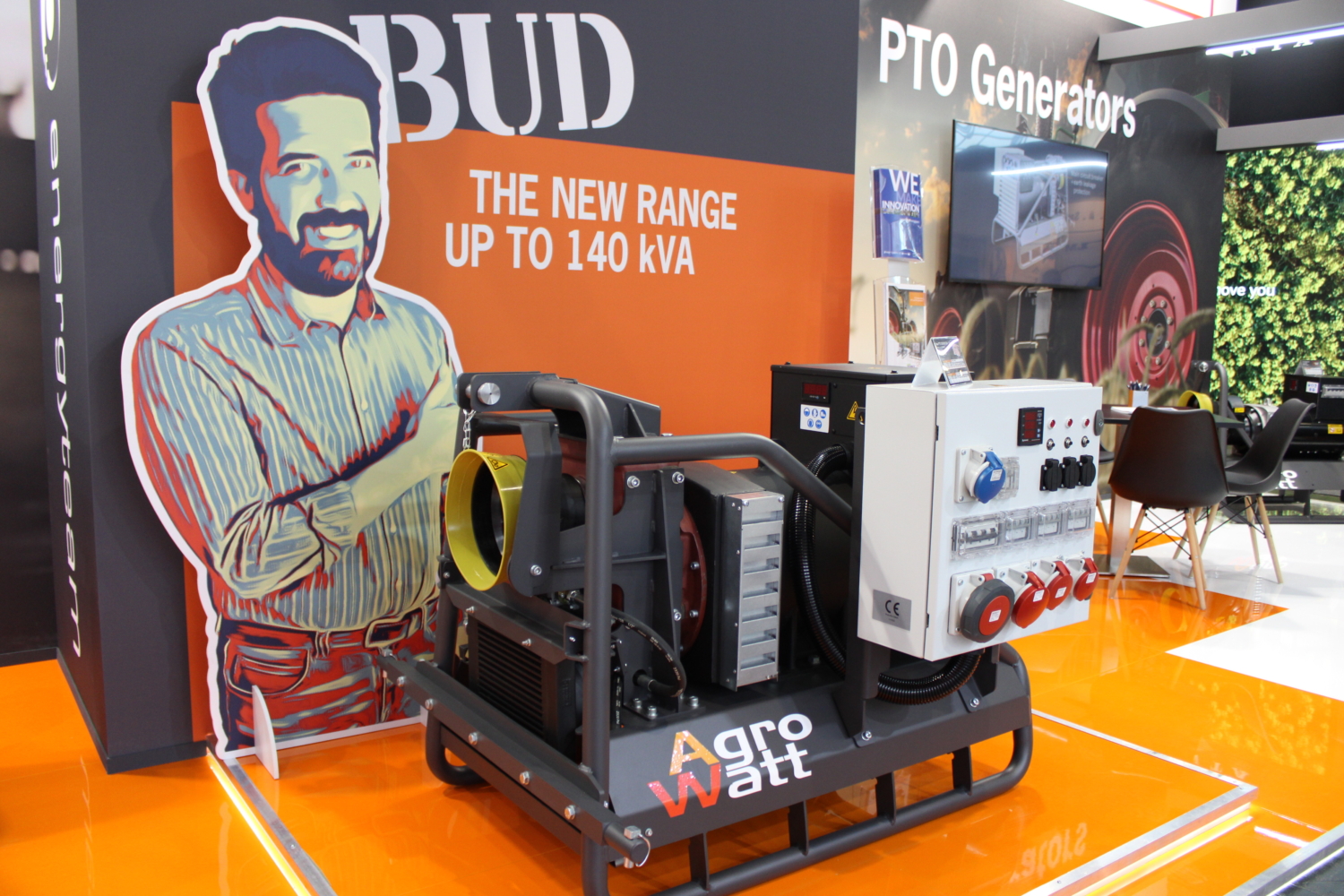 PTO GENERATORS - IP44 - 3 PHASE - BRUSHLESS/AVR - 4 POLES / HEAVY DUTY ...