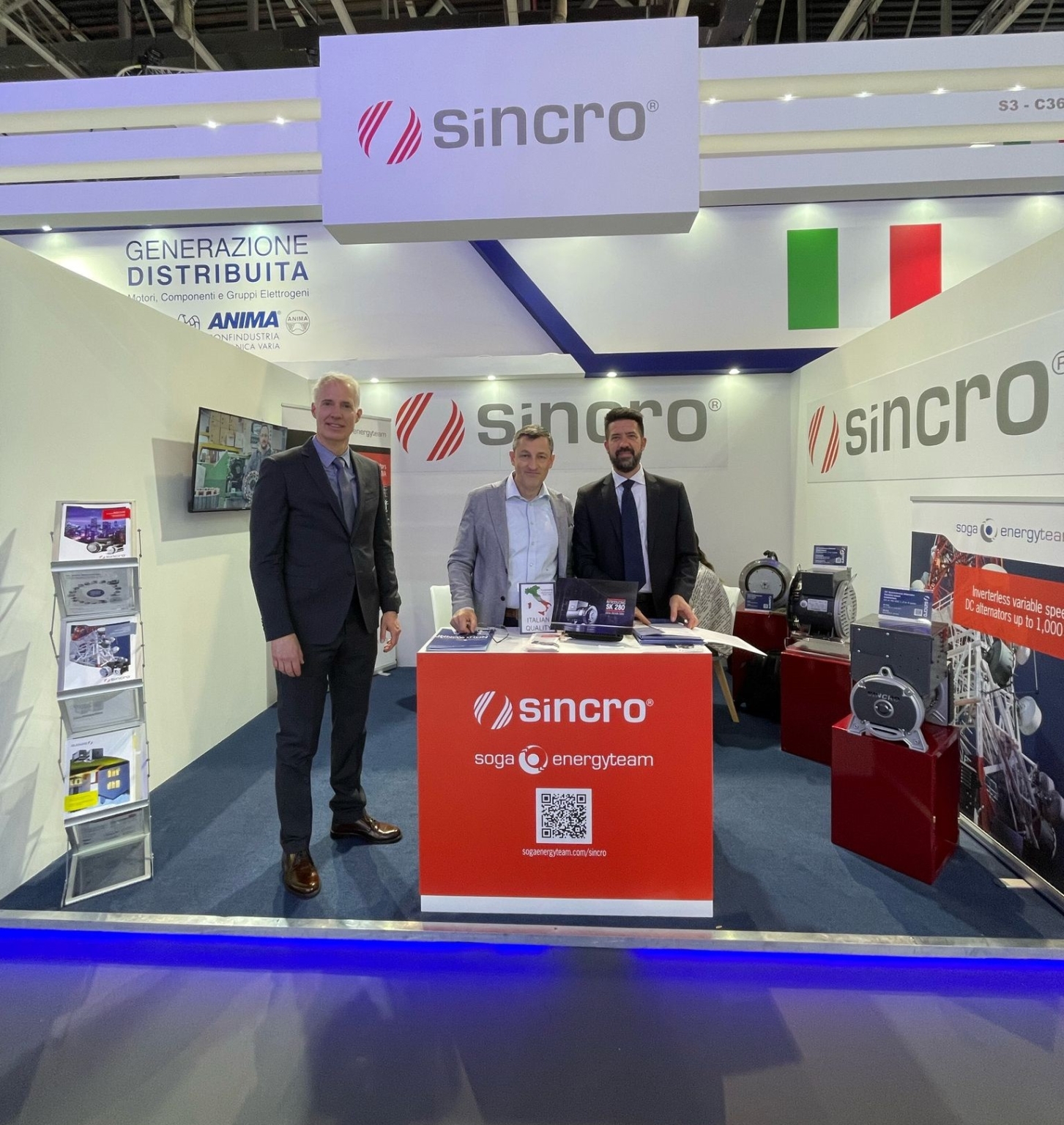 SINCRO AT THE MIDDLE EAST ENERGY, DUBAI - www.sogaenergyteam.com