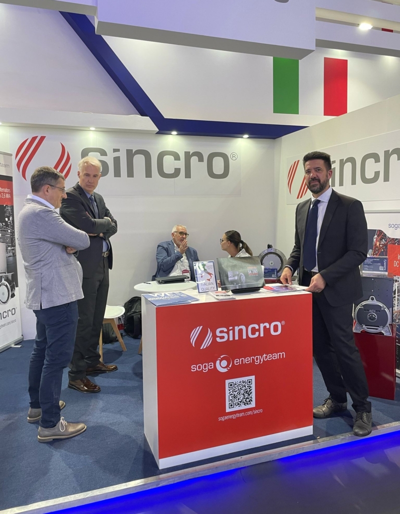 SINCRO AT THE MIDDLE EAST ENERGY, DUBAI - www.sogaenergyteam.com